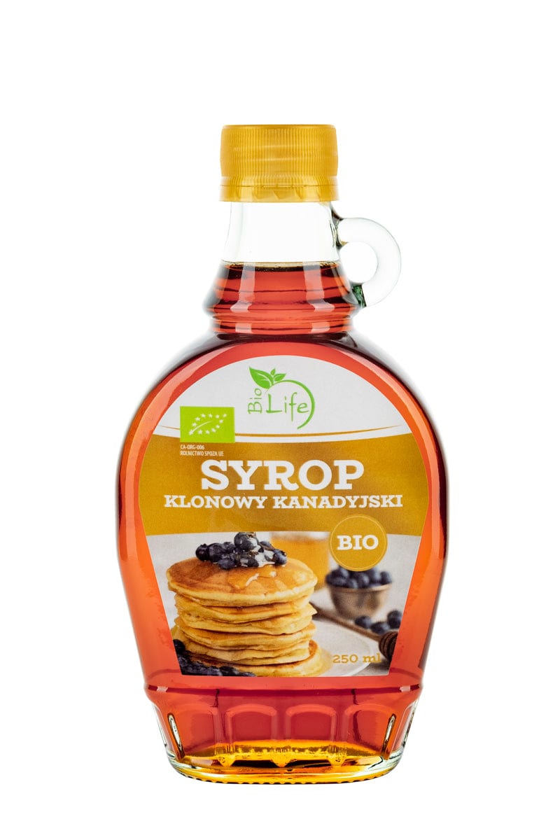 BIOLIFE Syrop klonowy BIO 330g (250 ml) | bd24.pl